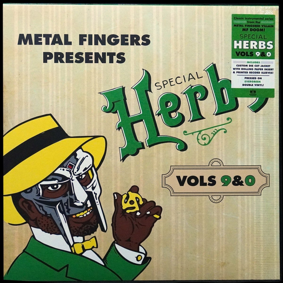 Виниловая пластинка Rhymesayers Mf Doom – Special Herbs (Vols 9&0) (2LP, coloured vinyl)