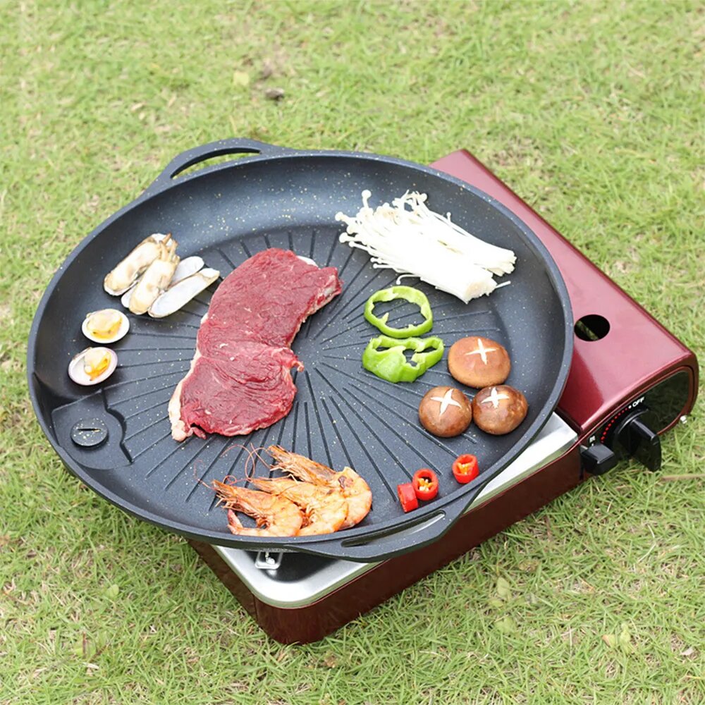 Пекарский камень для гриля и барбекю, круглая, 38 см, 1 шт