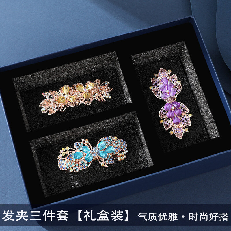 Заколки и аксессуары для волос, набор элитных заколок-крабов для укладки волос, большая заколка-краб для весны и лета, подарок на 520 для девушки.