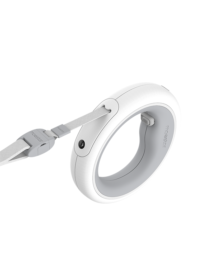 Moestar Поводок рулетка с фонариком для собак Moemaster UFO Retractable Leash 2 Plus, 3 метра