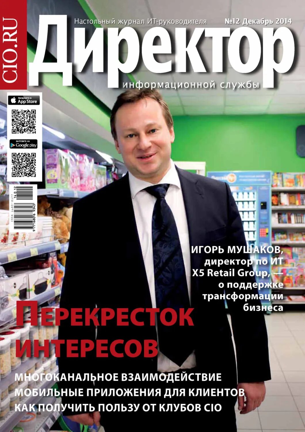 Директор информационной службы №12/2014 [Цифровая книга]
