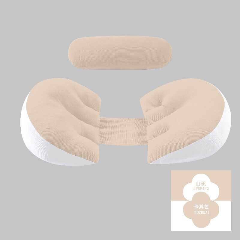 Подушка для беременных для сна на боку, подушка для поддержки живота, подушка для поясницы, средство для сна во время беременности, съемная и моющаяся, прямоугольная компрессионная подушка.