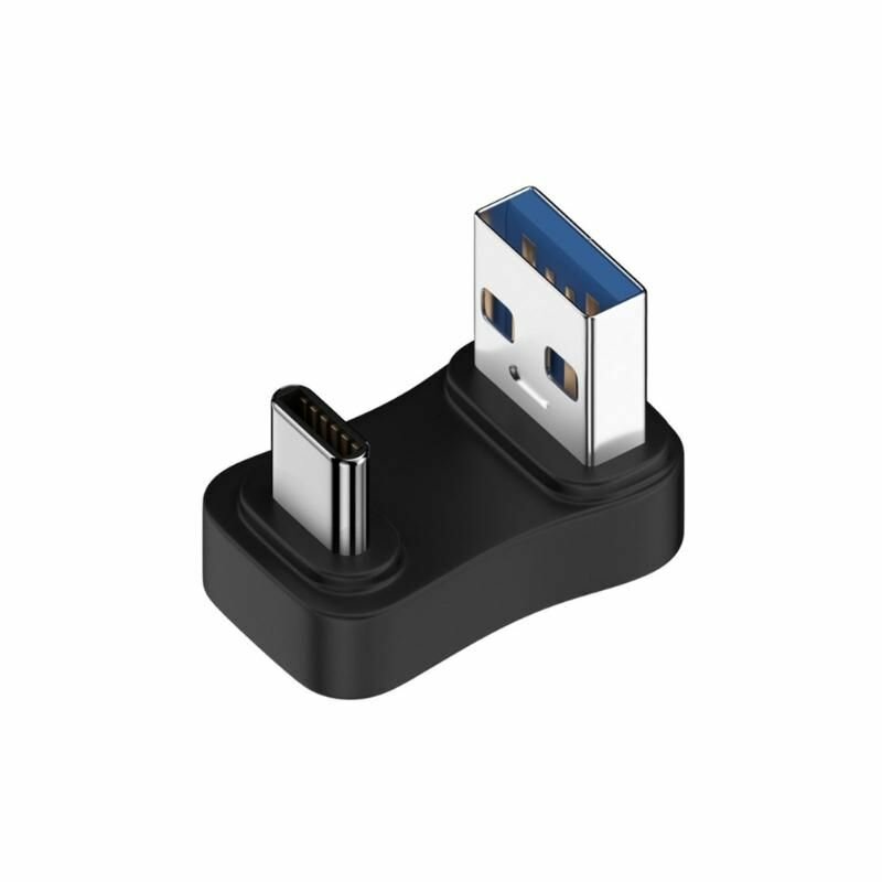 Адаптер USB C to USB3.1 для подключения различных устройств, - U-образная передняя панель синего цвета