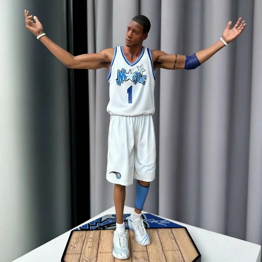 NBA фигурка 35 см Кобе и Леброн в форме Лейкерс