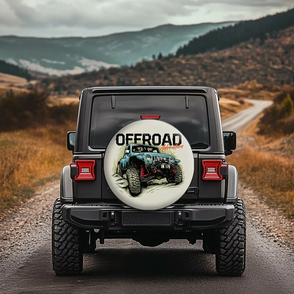 Чехол на запасное колесо, диаметр до 14"