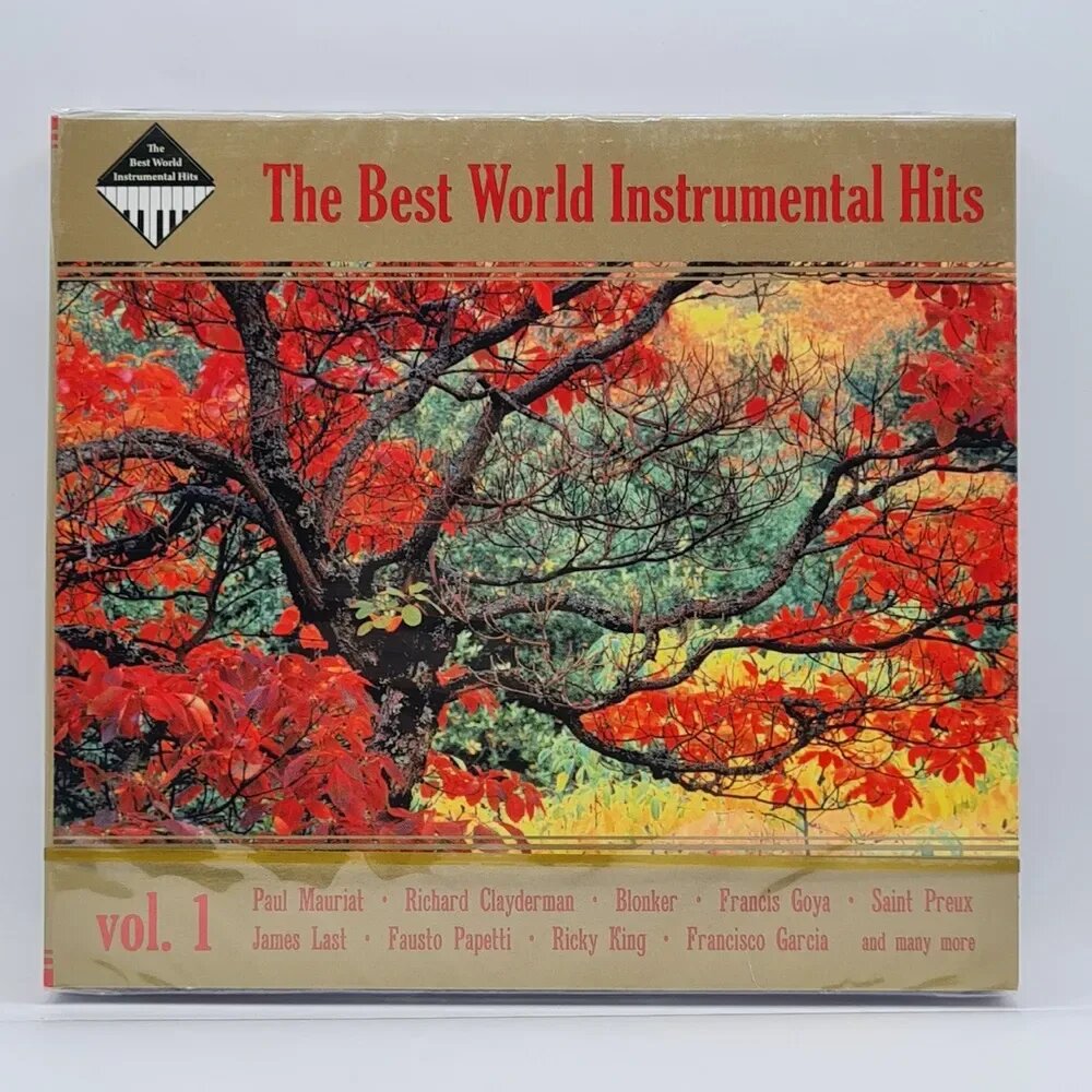 CD Диск с музыкой Best Instrumental Hits Vol.1 2 СD