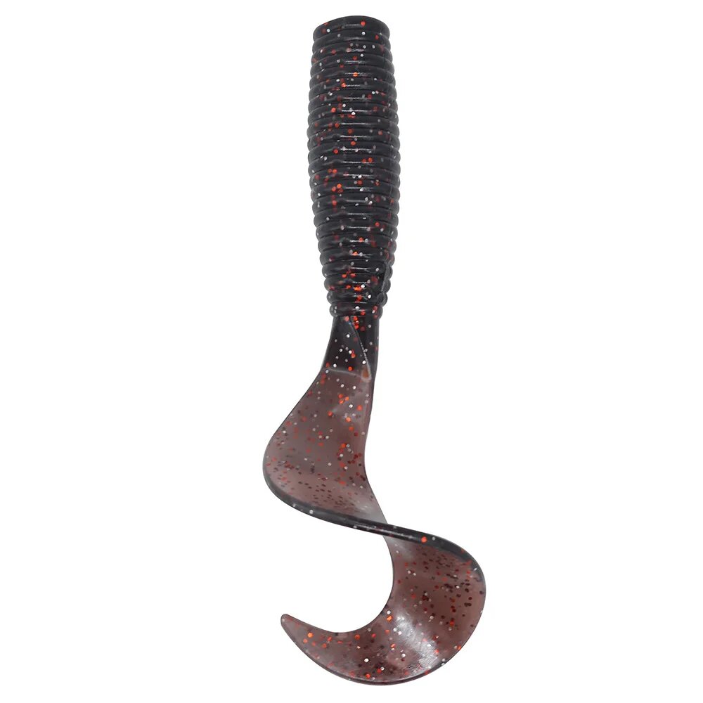 Червь для троллинга WLDSLURE Brown 50г