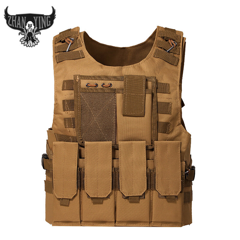 Многофункциональный тактический жилет для активного отдыха, черный жилет, амфибийный боевой жилет
