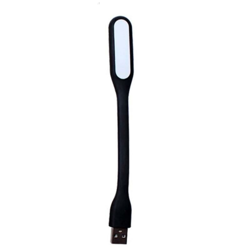 Светодиодная лампа с USB-питанием и гибкой ножкой, Черный - A