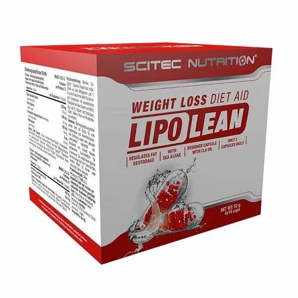Жиросжигатель Scitec Nutrition LIPO LEAN 72 капсулы