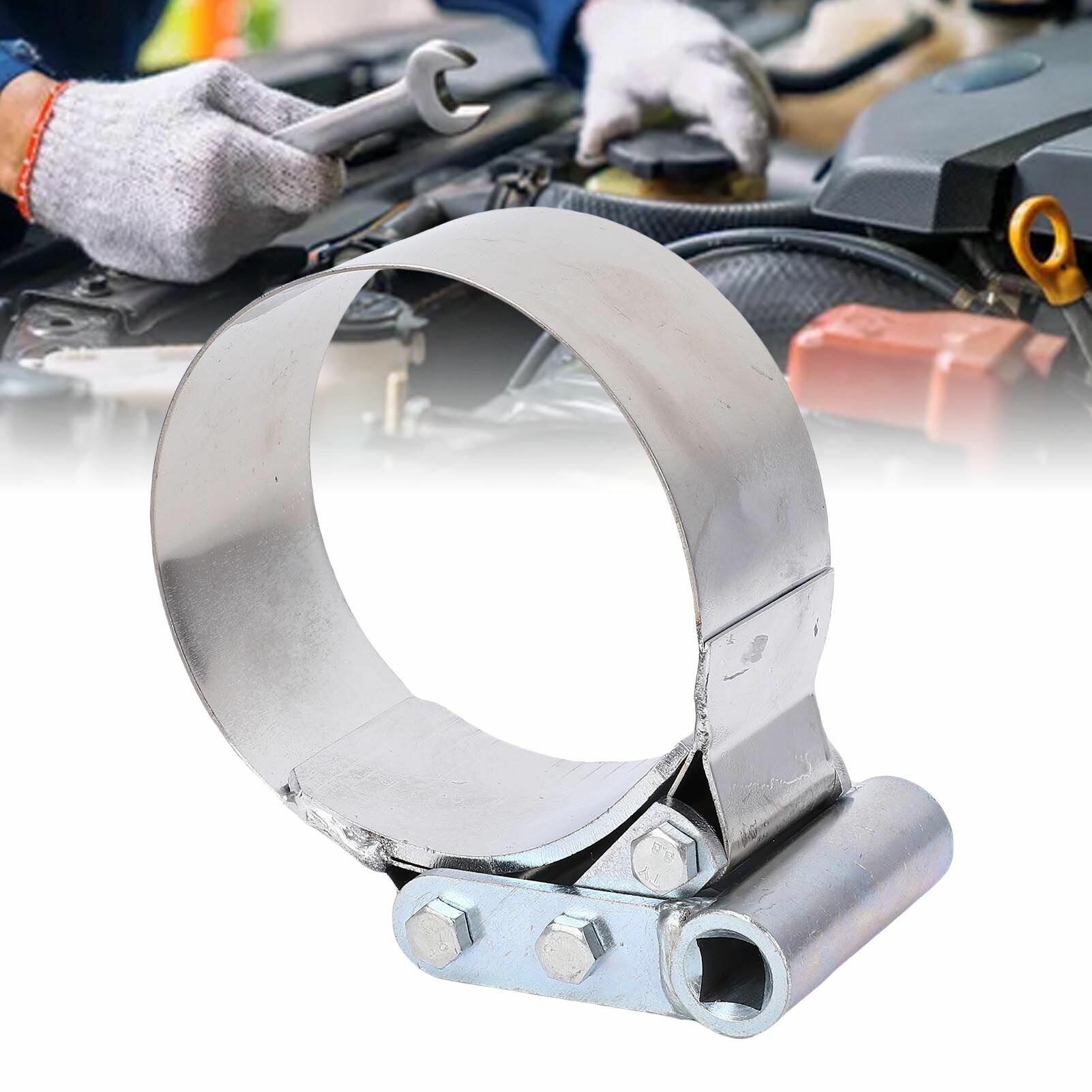 Мощной ключ для масляного фильтра, регулируемый 100-116 мм, с квадратным приводом 1/2 дюйма