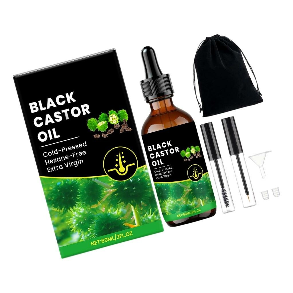 Касторовое масло для восстановления и увлажнения сухих повреждённых волос