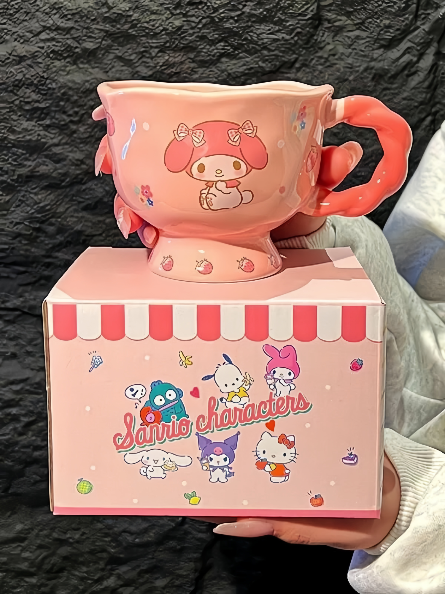Кружка ZARA HOME "Hello Kitty" 360мл, керамика, подарочная упаковка
