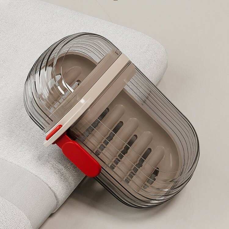 Высококачественная дорожная мыльница с крышкой, портативная, для деловых поездок, мини-высококлассная мыльница для хранения