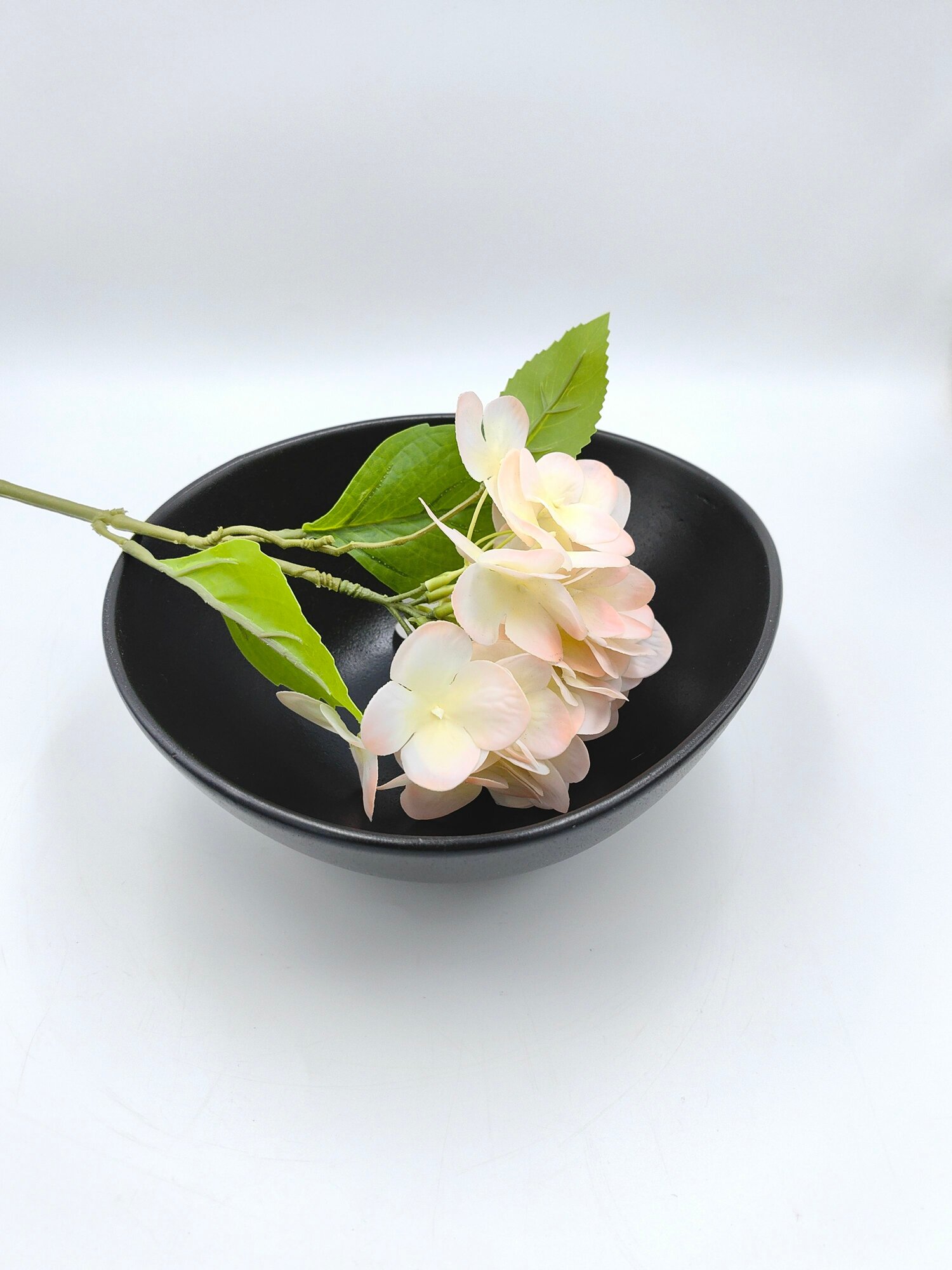 Тарелка-боул глубокая "MG Black" Япония керамика, черный, размер 19х7 см.