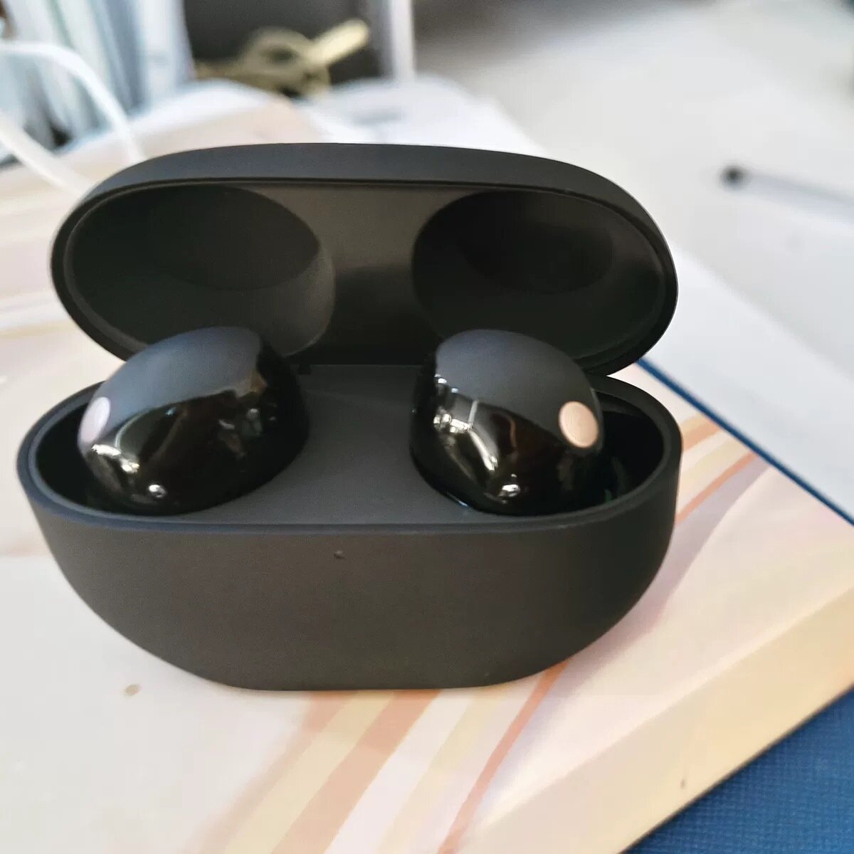 Безпр Bluetooth Наушники YM Mall Scu-WF10XM5 В Ухо 5.0 Стерео Универсальные