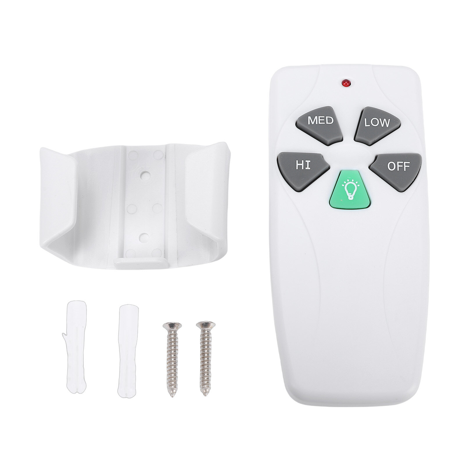 Пульт дистанционного управления для потолочного вентилятора, заменяющий диммер для освещения Harbor Breeze 303,9 МГц. Легко настраивается, имеет крепление.