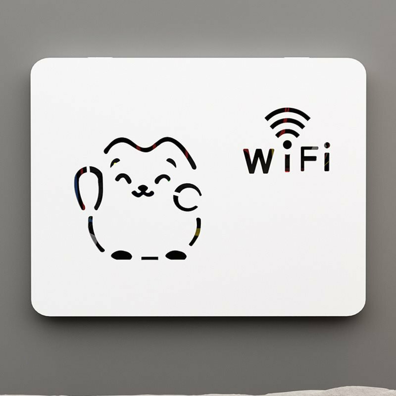 Декоративная крышка для коробки слабого тока, мультимедийная информационная сетевая кабельная коробка, панель для электрического счетчика, декоративная роспись, не требует сверления