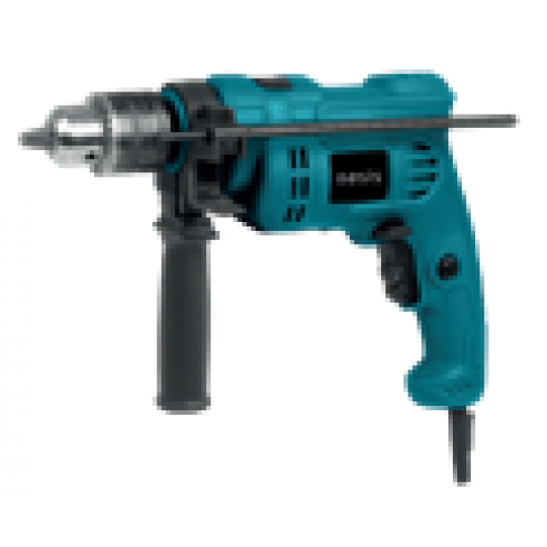 Дрель ударная 600ВТ 0-3800 об. МИН.0-60800 УД/МИН реверс РЕГ. Об. Патрон 13ММ ВЕС 1.5КГ OASIS
