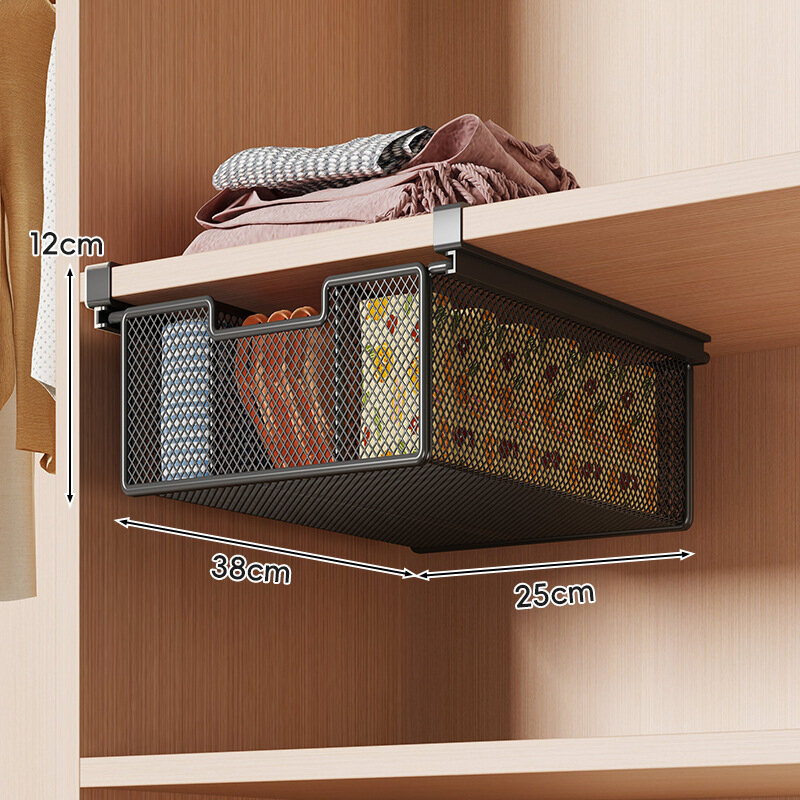 Коробка для хранения нижнего белья, трусиков и носок, трехв-одном органайзер, корзина для гардероба, подвесной ящик, выдвижная корзина, разделитель для шкафа в общежитии