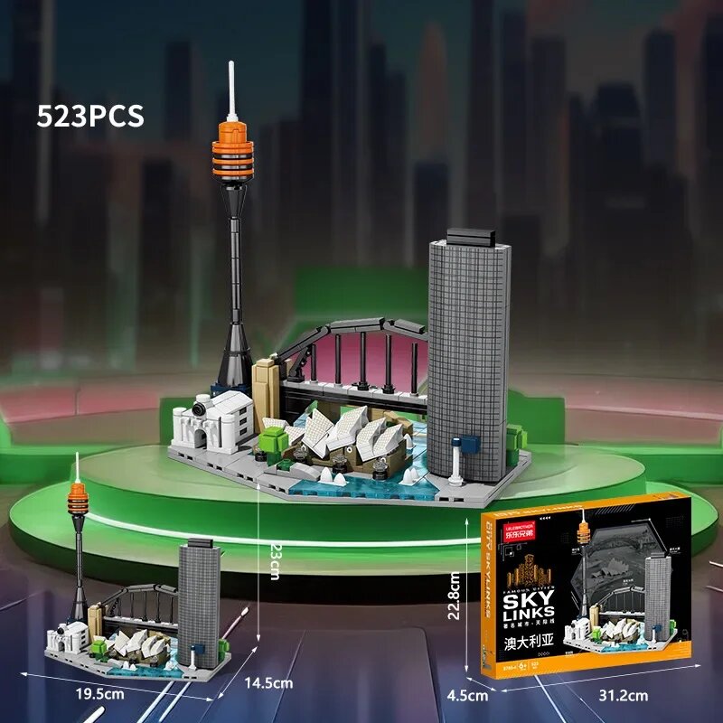 Конструктор Skyline Toys Skyline Links 523 детали, Цвет: 8785-4