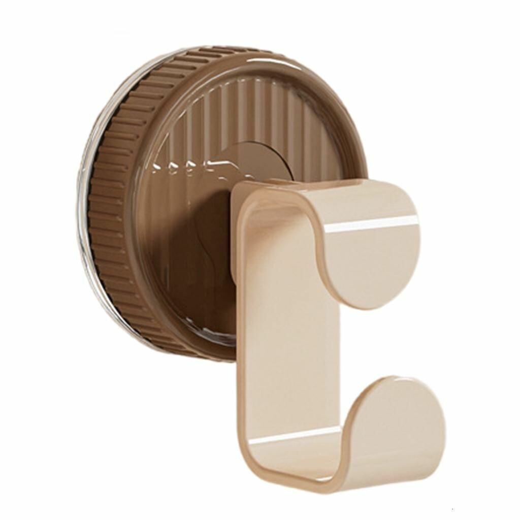 Вакуумный крючок для крепления тазов, - Коричневый мокко