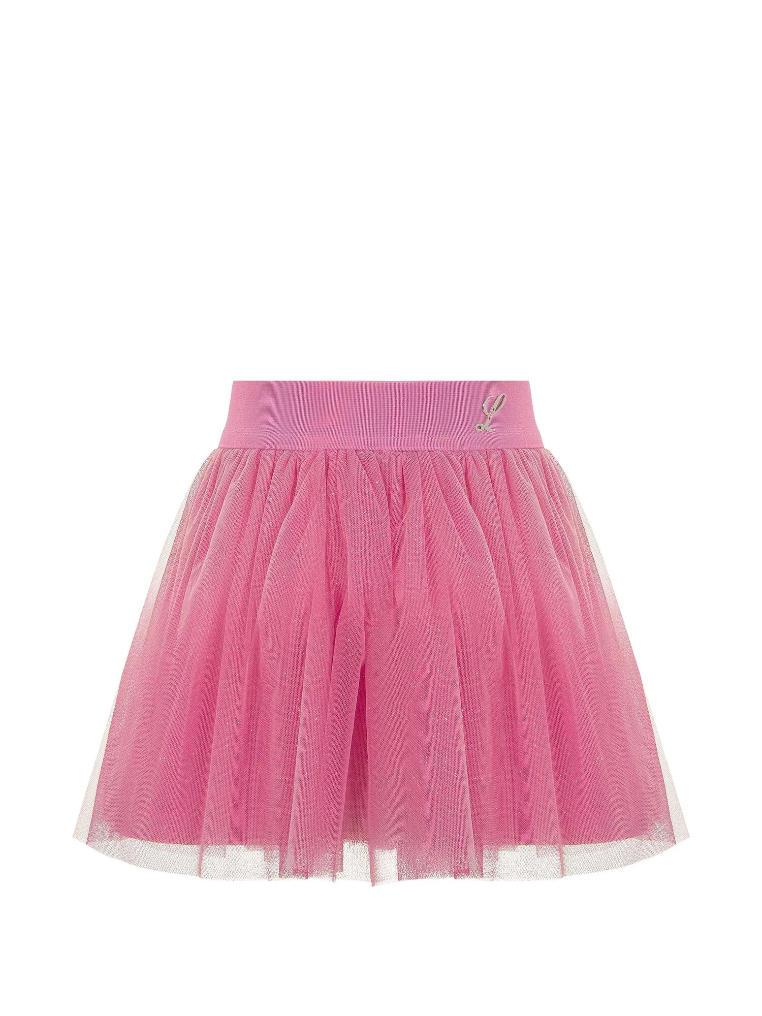Юбка Tulle logo-plaque skirt