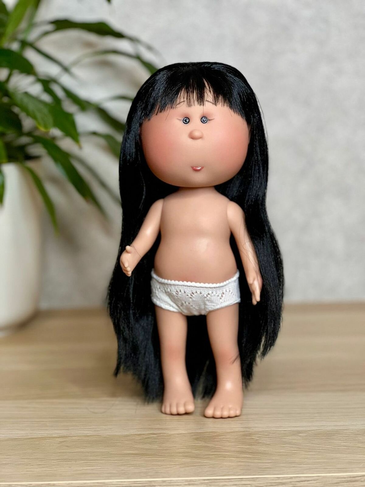 Кукла для девочки виниловая 30 см Мия без одежды (3000W13)