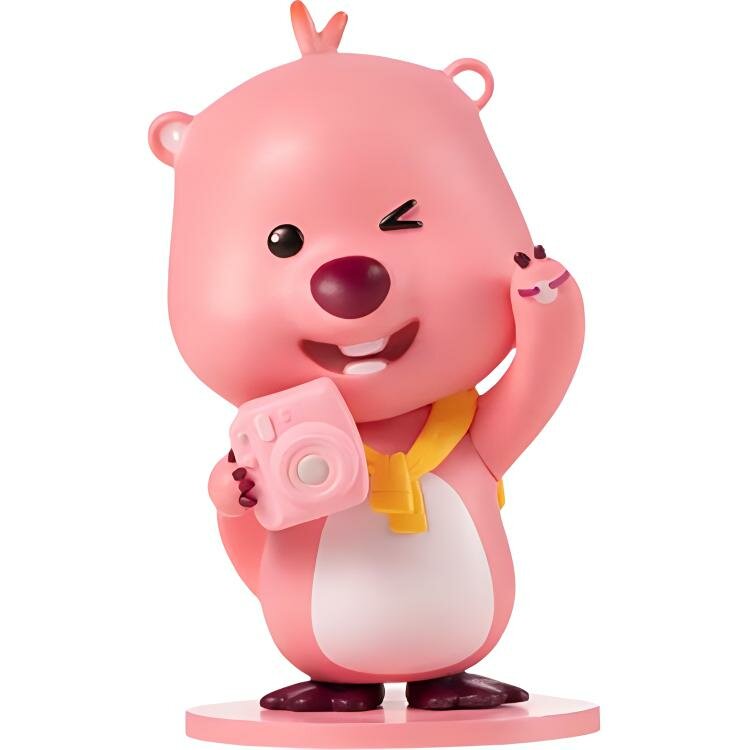 Подвеска унисекс POP MART ZANMANG Loopy The Beaver, pink