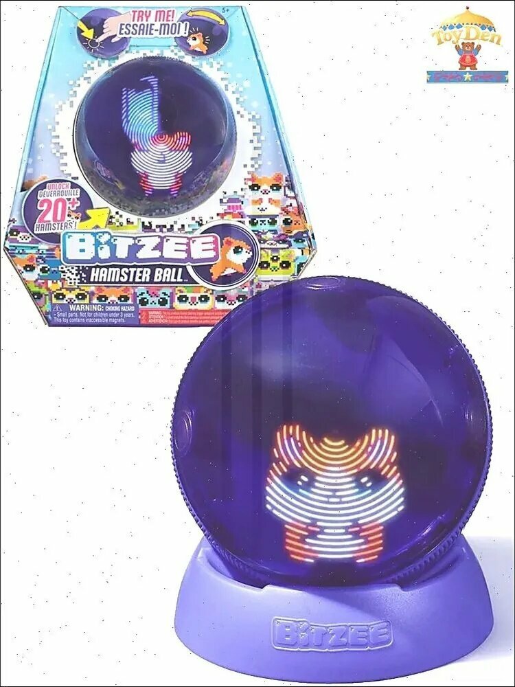 Бестселлер Bitzee, сенсорный хомяк интерактивный