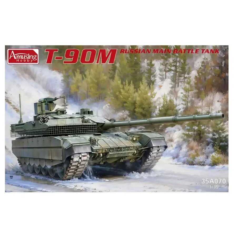Модель танка T-90M 1/35 Amusing Model Hobby — фото 1
