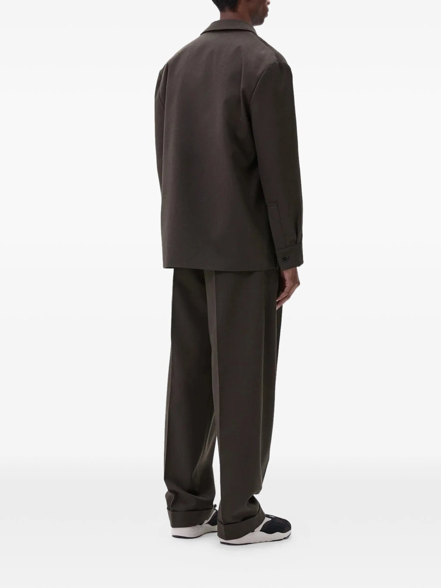 Рубашка Margaret Howell Shirt cuff blazer, размер 46, brown — фото 1