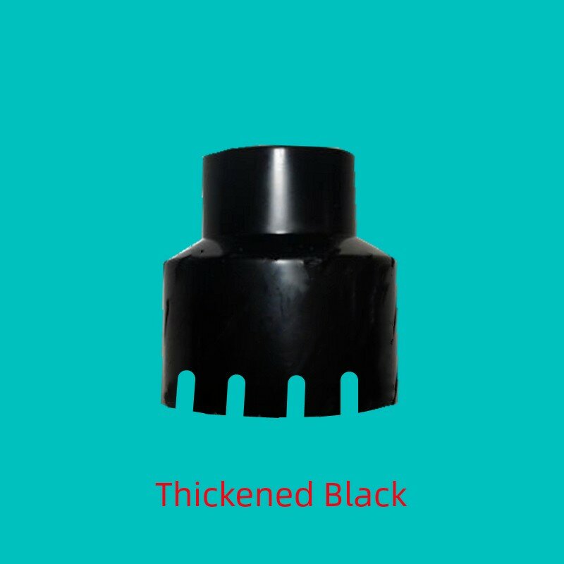 Черный адаптер 32 мм к 50 мм для аквариумного фильтра, совместимый с трубами 32 мм внешнего диаметра, на шт