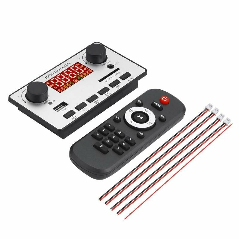 USB-адаптер Bluetooth с декодированием и MP3-проигрывателем, Серебро