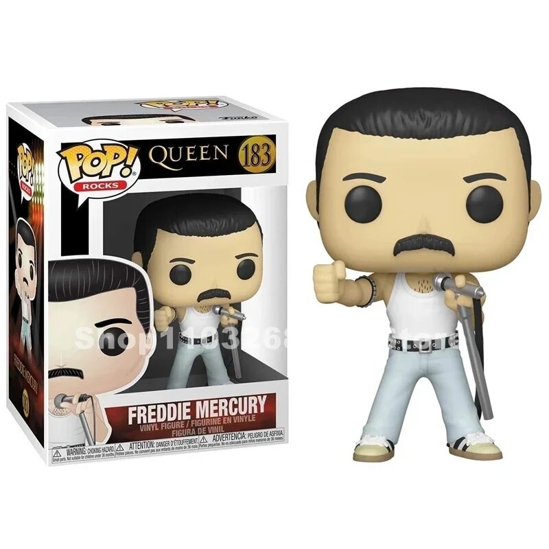 POP! Rocks Star Queen #97 Фредди Меркьюри 183 in box