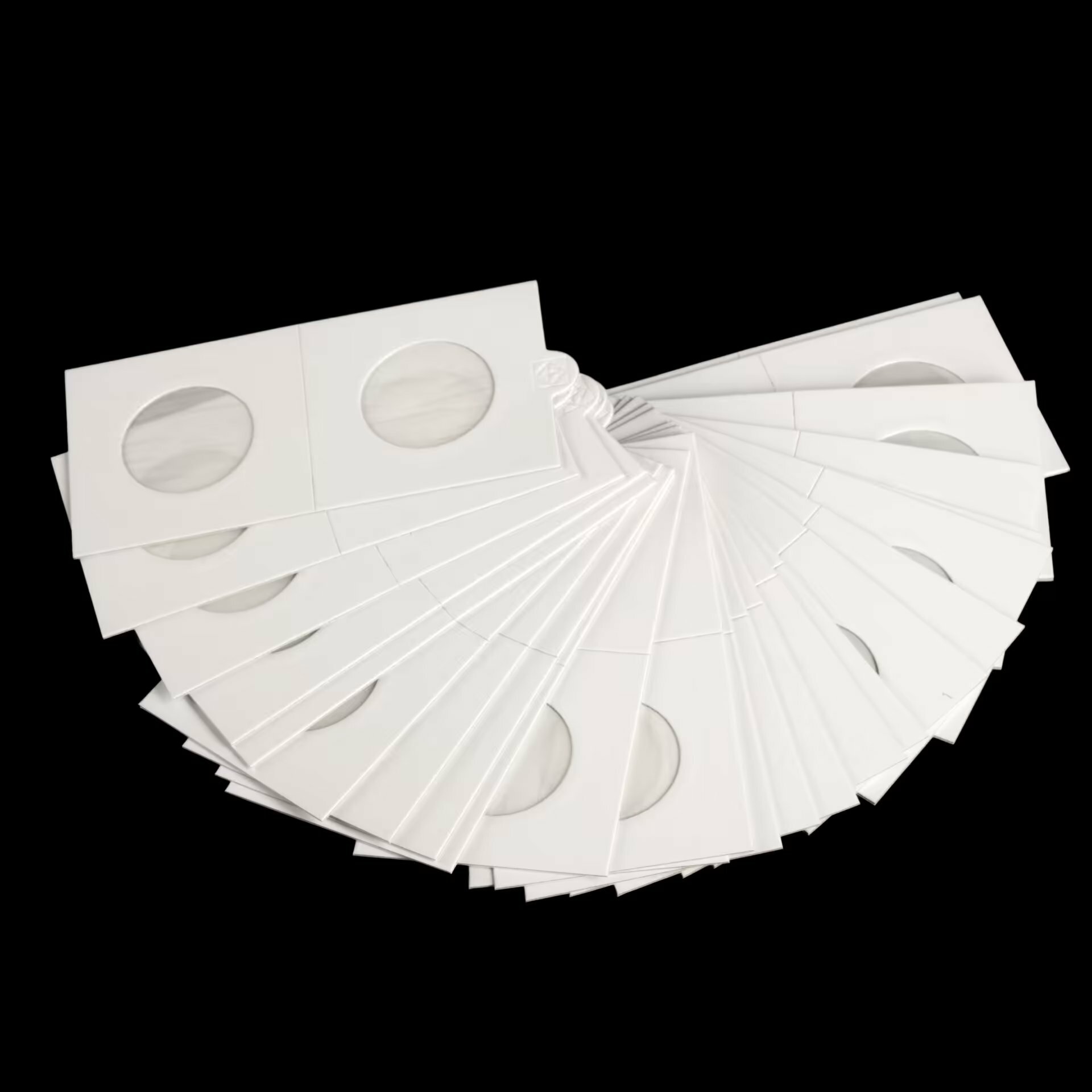 Холдеры для монет самоклеящиеся 22,5 мм, Leuchtturm, 25 шт в упаковку