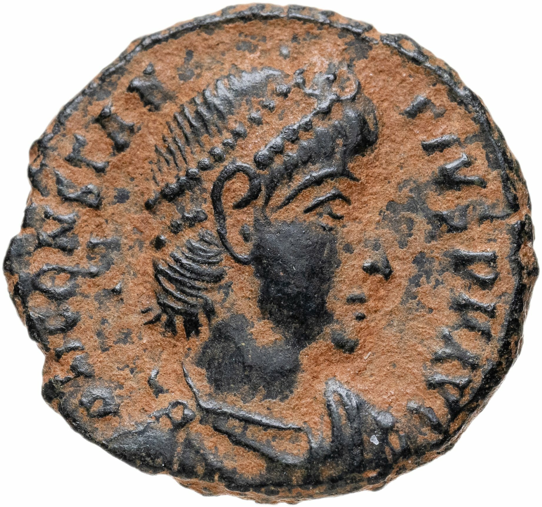 Римская империя, Констанций II, 337-361 годы, Центенионалий , Медь, в сохранности VF-XF