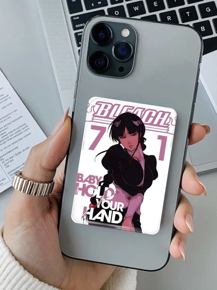 3D стикер на телефон большой Bleach