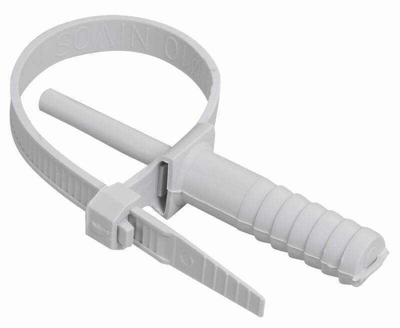 Хомут кабельный дюбельный ХД 7х150 полиамид сер. (уп.50шт) IEK UHH80-7-150-50-K41-F