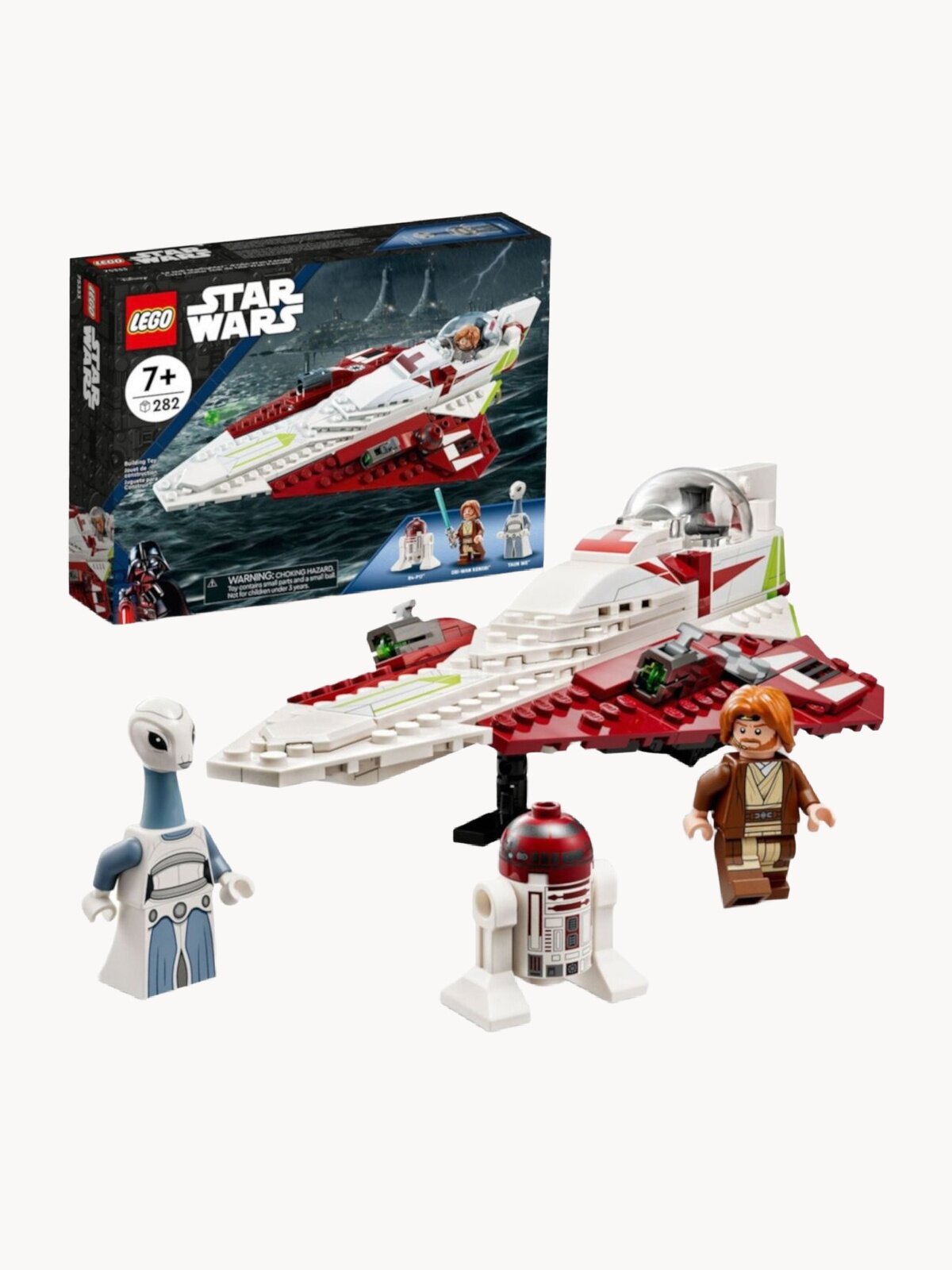 Конструктор LEGO Star Wars™ 75333 Звездный истребитель джедаев Оби-Вана Кеноби, 282 дет.