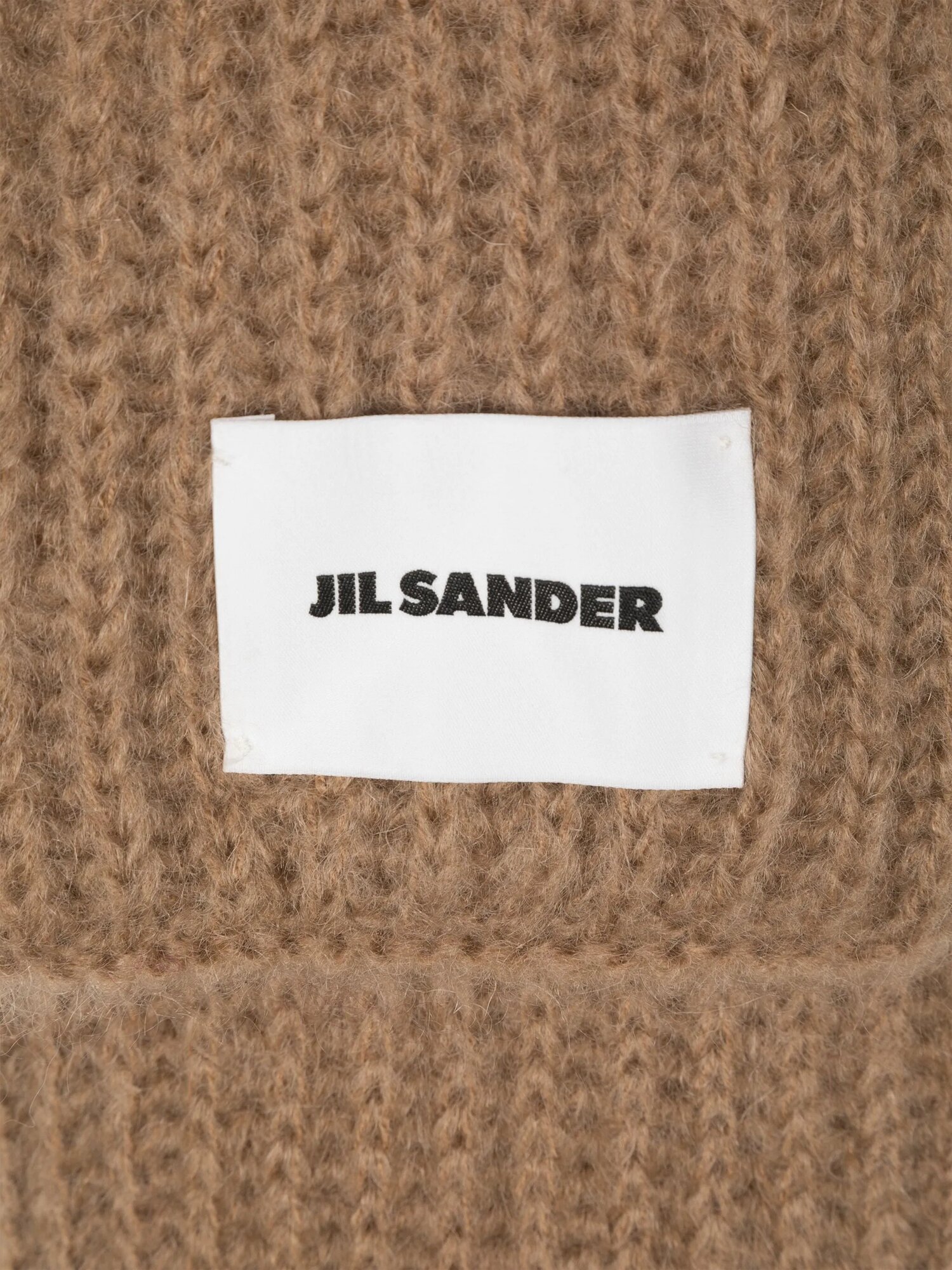 Шарф Jil Sander для мужчин, коричневый — фото 1