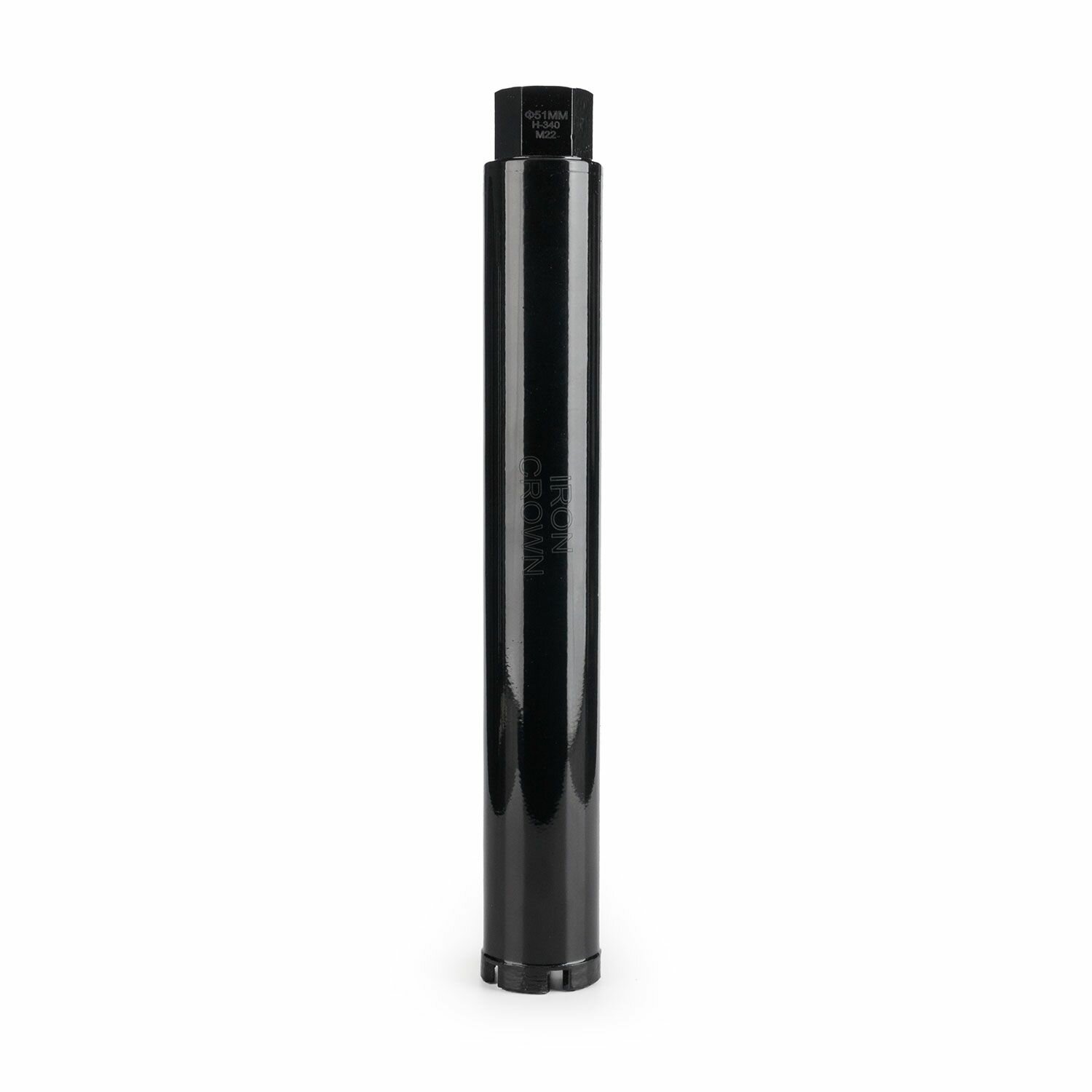 Сверло сегментное DIAMASTER IronCrown 51х340 мм, М22, бетон/железобетон/кирпич, wet/dry 000.600.8721