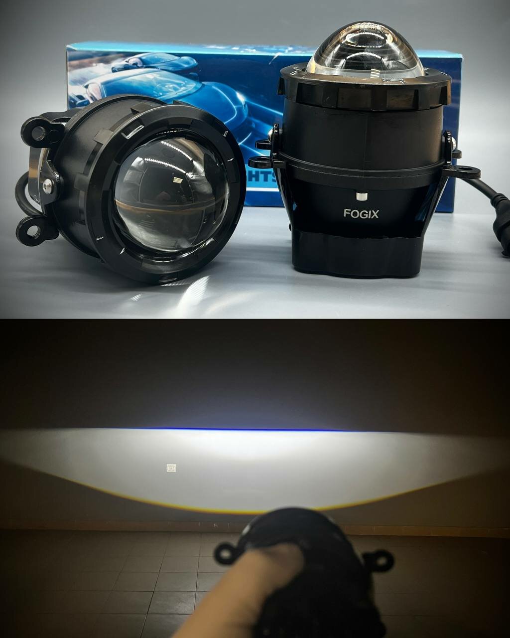 Светодиодные Противотуманные фары для RENAULT DUSTER - Рено Дастер / 50W - LED ПТФ 8200074008 / 088358 / 043352 / FCR220029 / 16009 / 2903228