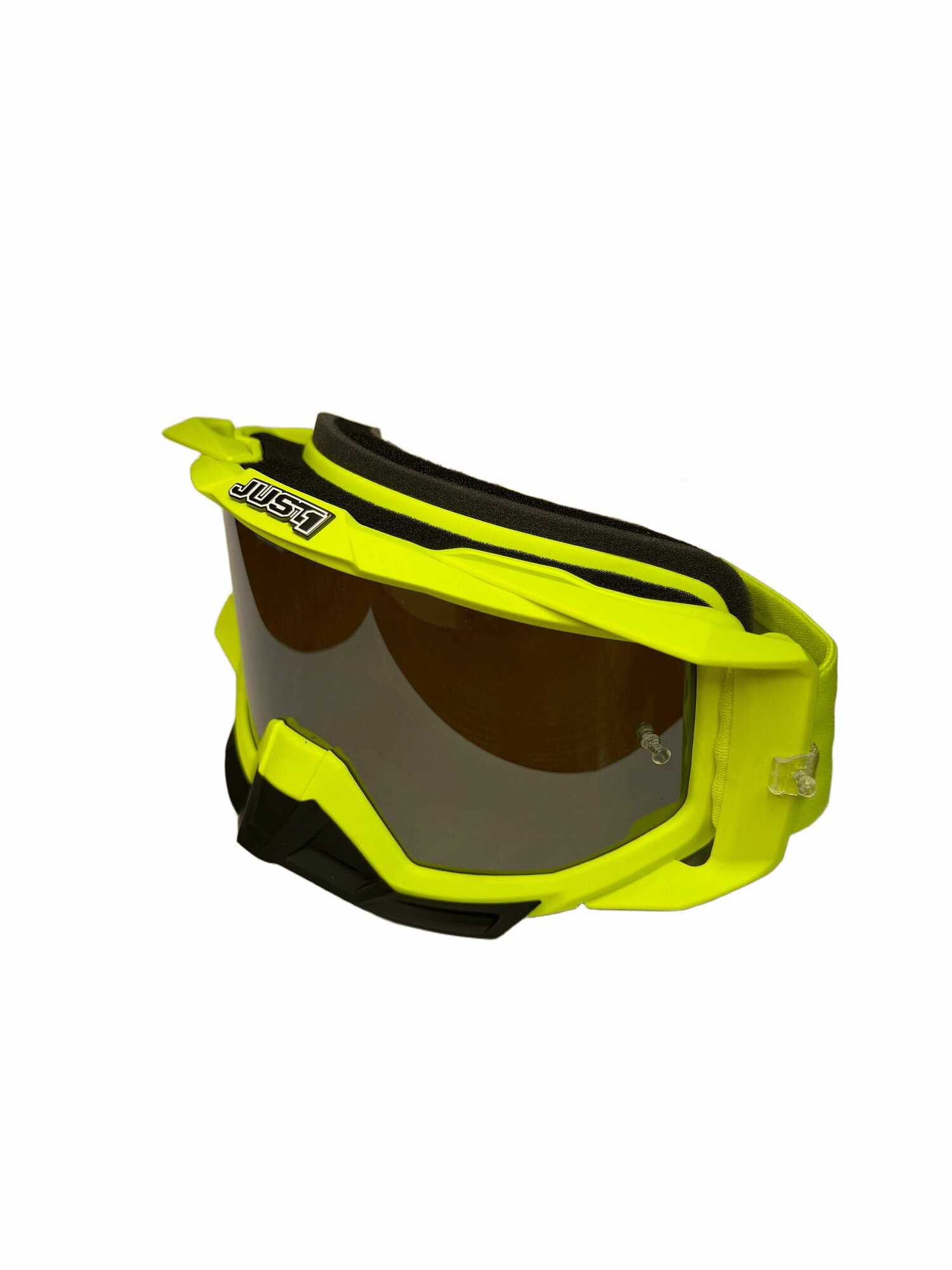 Очки для мотокросса JUST1 IRIS 2.0 HI-Vis желтый (+прозрачная линза и пленки Tear-Off)