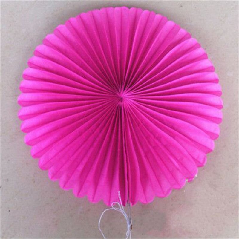 Декорации из бумаги вентилятор цветок для красивых девичников и свадебных мероприятий роза 15см