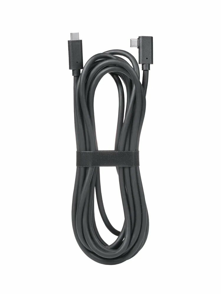 Кабель для мобильных устройств USB Type-C/USB Type-C, 5 м, черный