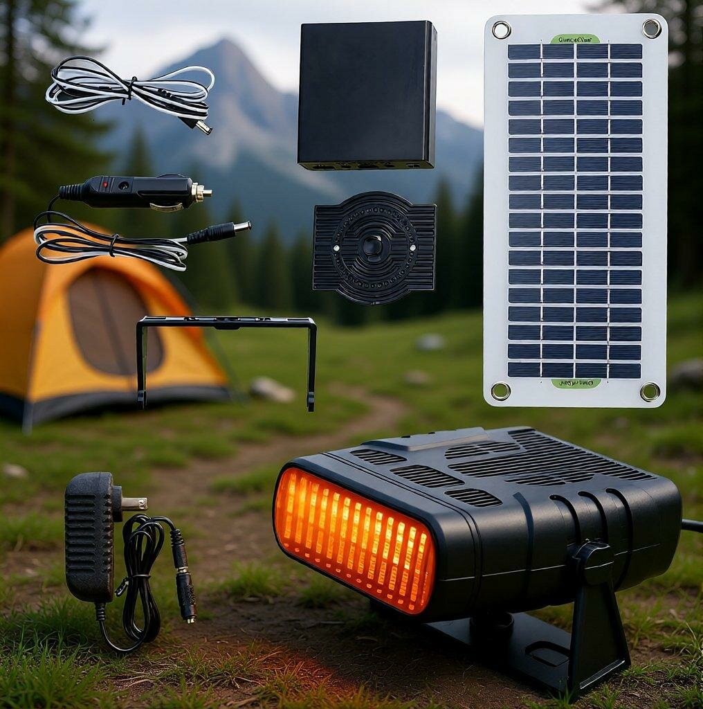 Солнечный обогреватель портативный для теплиц и домиков для животных