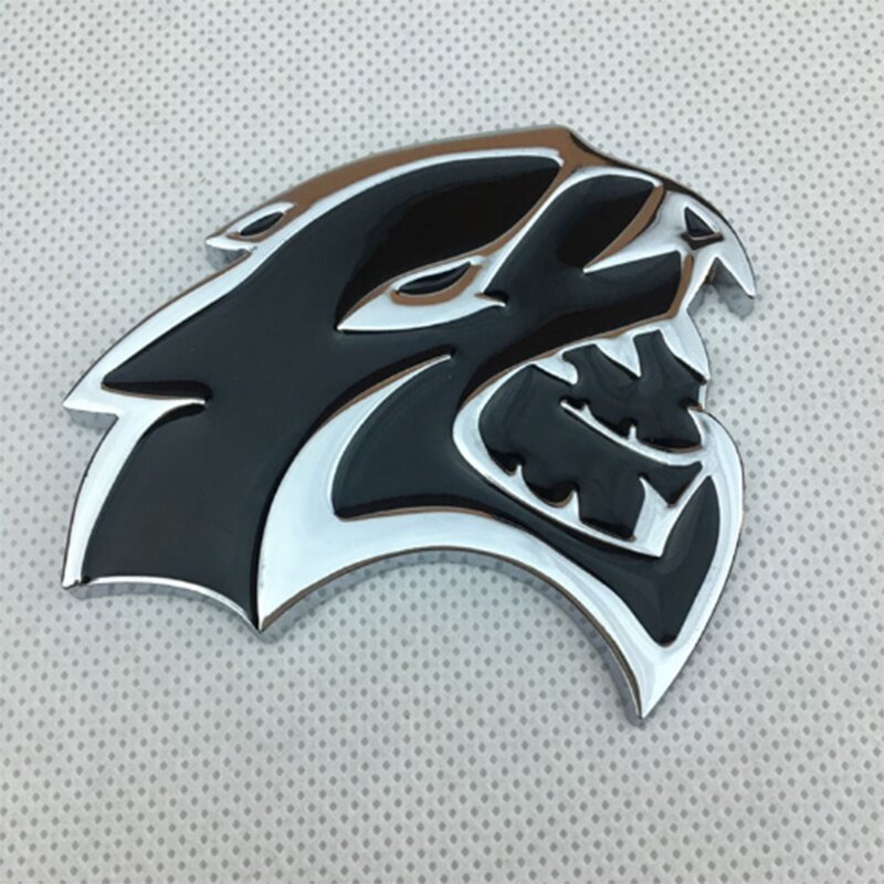 Эмблемы vibrant hellcat для dodge challenger 2015 2017 серебристый черный