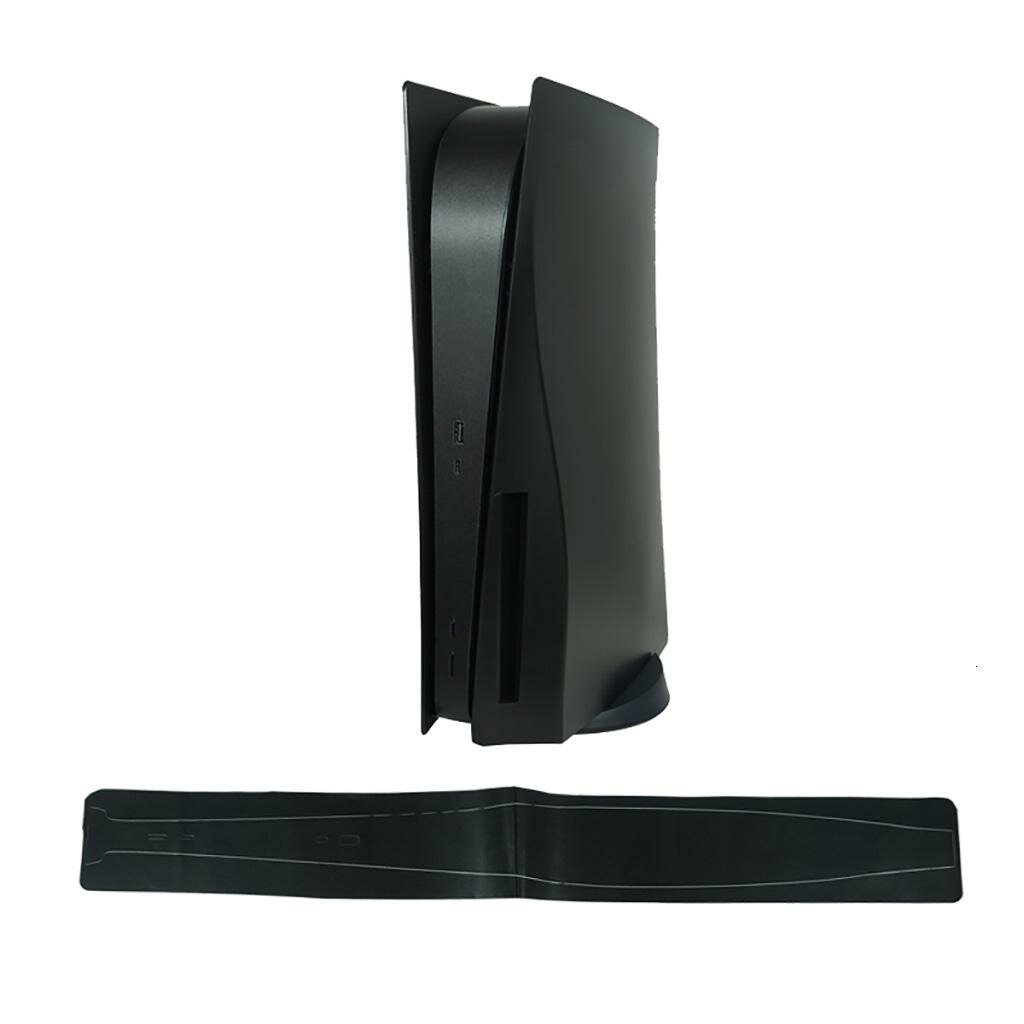 Наклейка из углеволокна для консоли, Черный