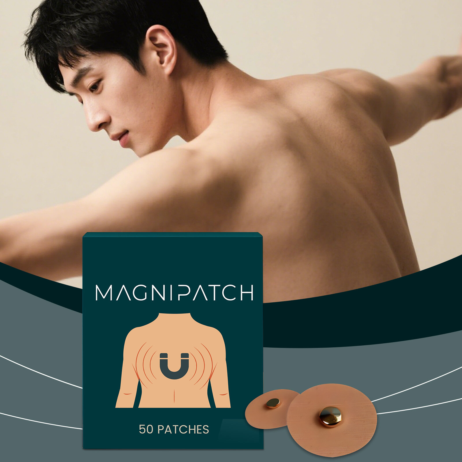 Патч для частичного ухода за телом, мягкий уход, питательный для тела, комфортный, дышащий, дружелюбный к коже, ежедневный уход